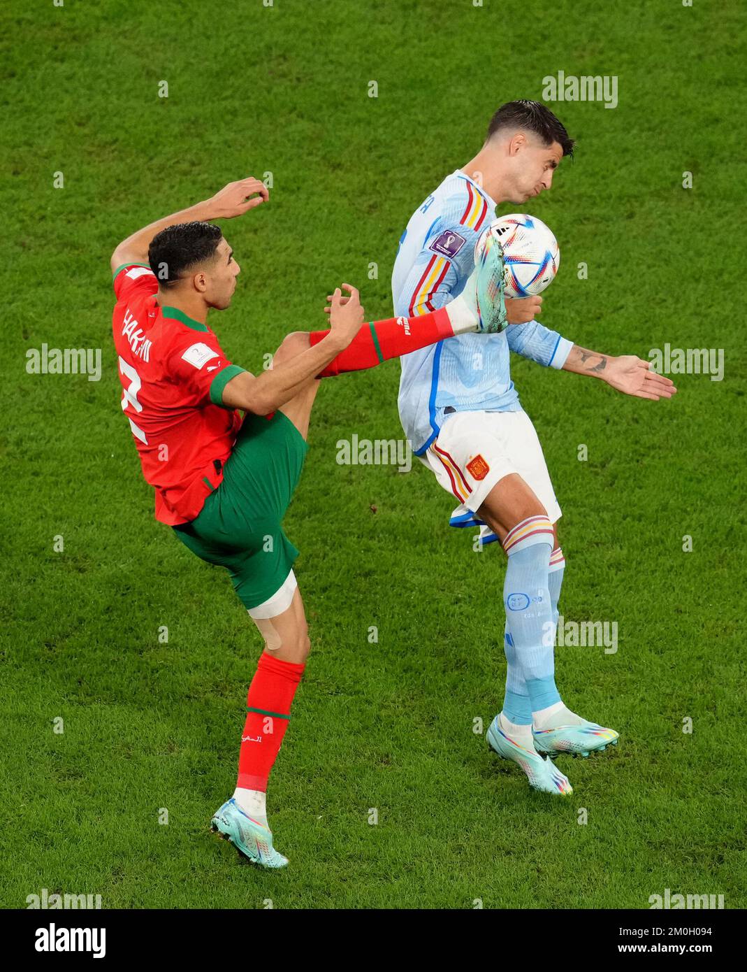 Achraf hakimi world cup hi-res stock photography and images - Alamy