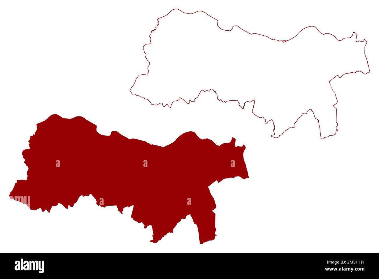 Map of gateshead Stock Vector Images - Alamy