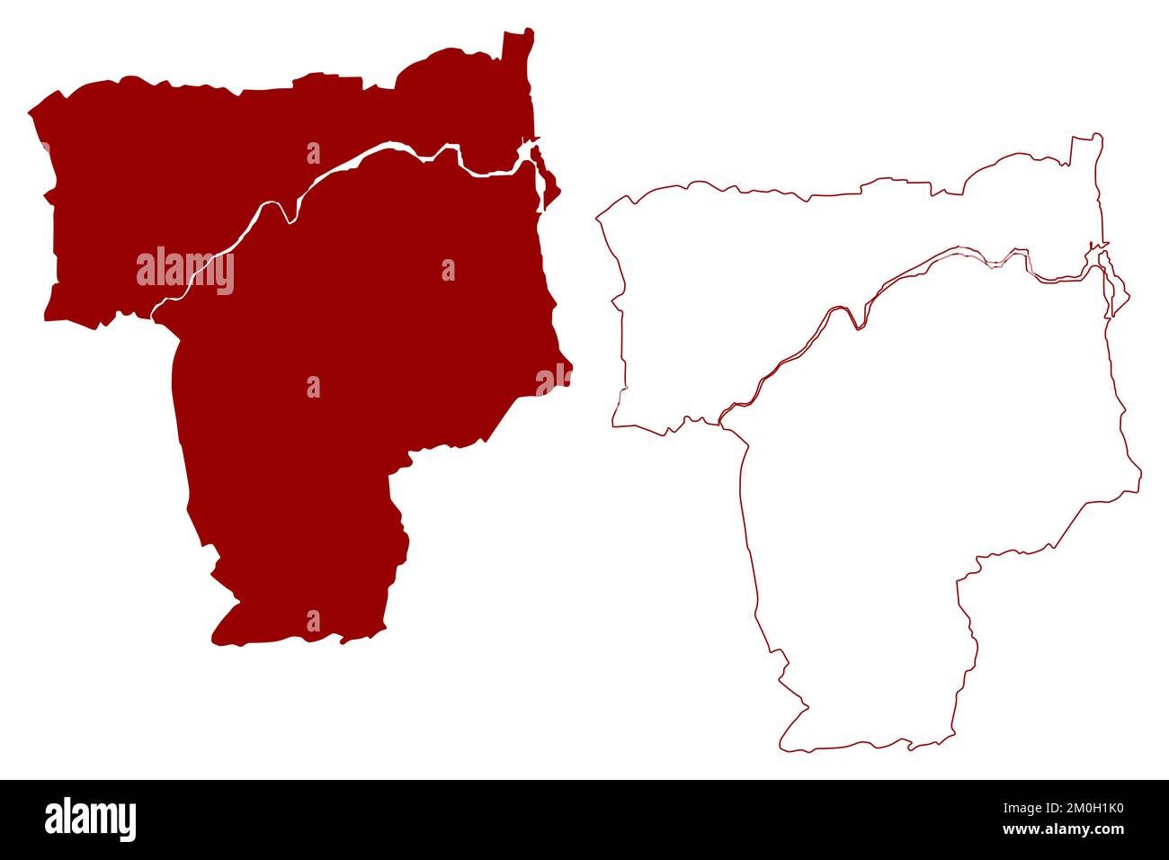Administrative status map hi-res stock photography and images - Alamy