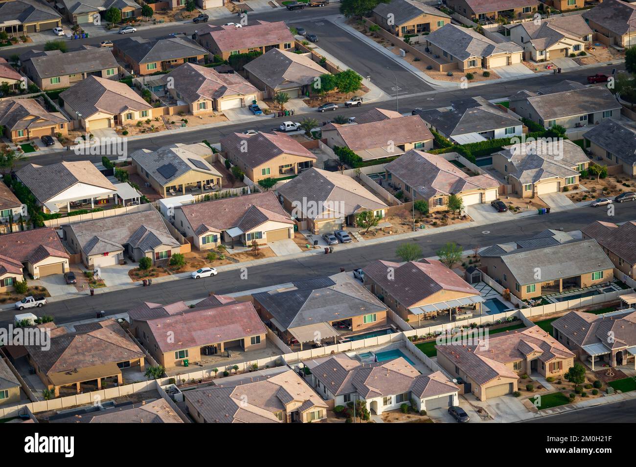hot air balloon ride over thermal California Stock Photo - Alamy