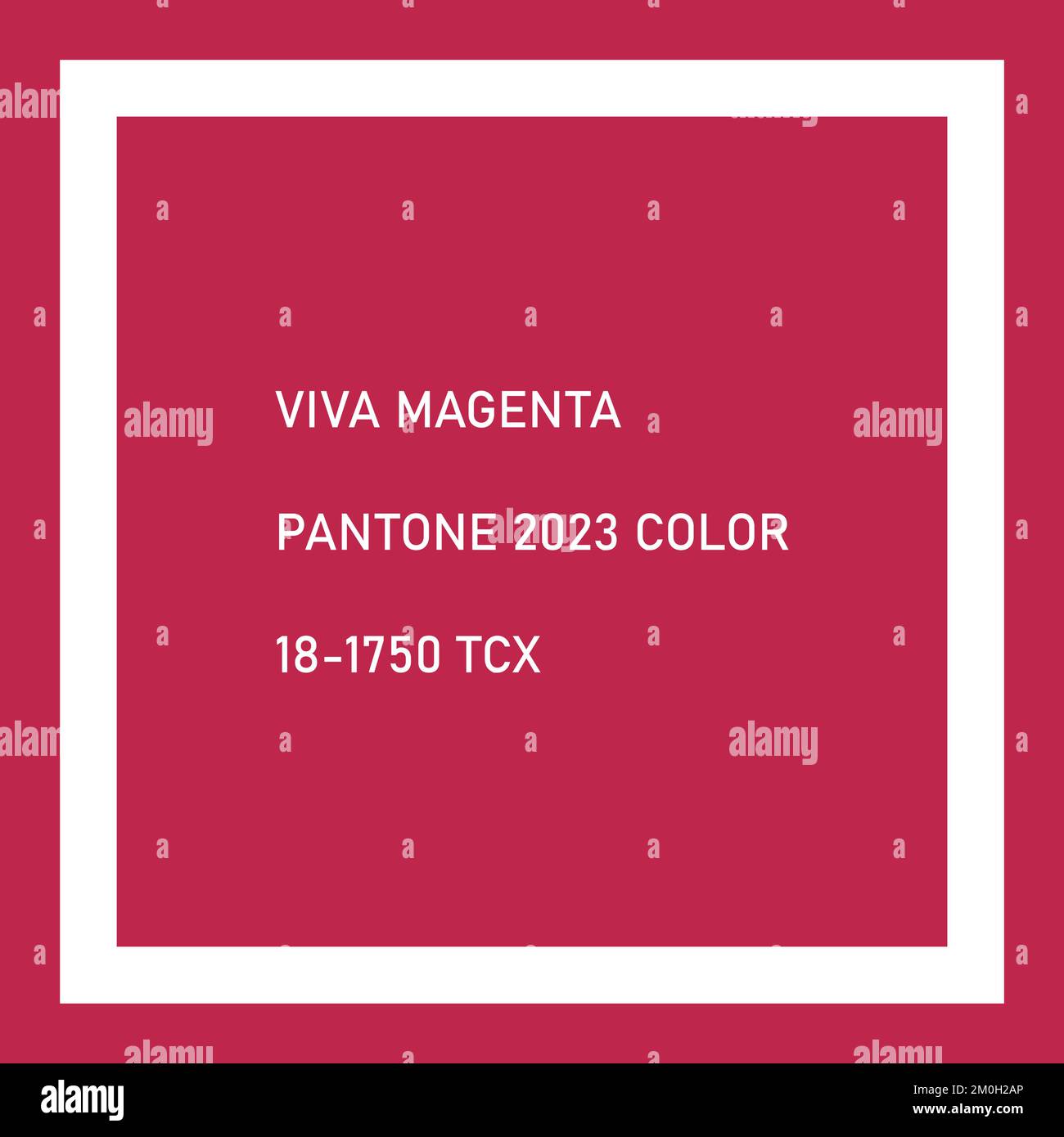Color concept Viva Magenta 18-1750 color of the year 2023 Stock Vector Image & Art - Alamy