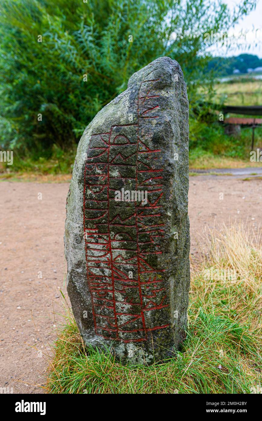 Viking runestone hi-res stock photography and images - Alamy