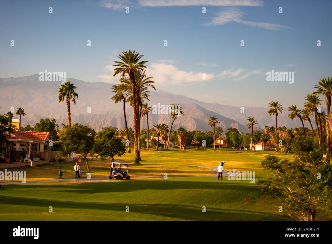 hot air balloon ride over thermal California Stock Photo - Alamy