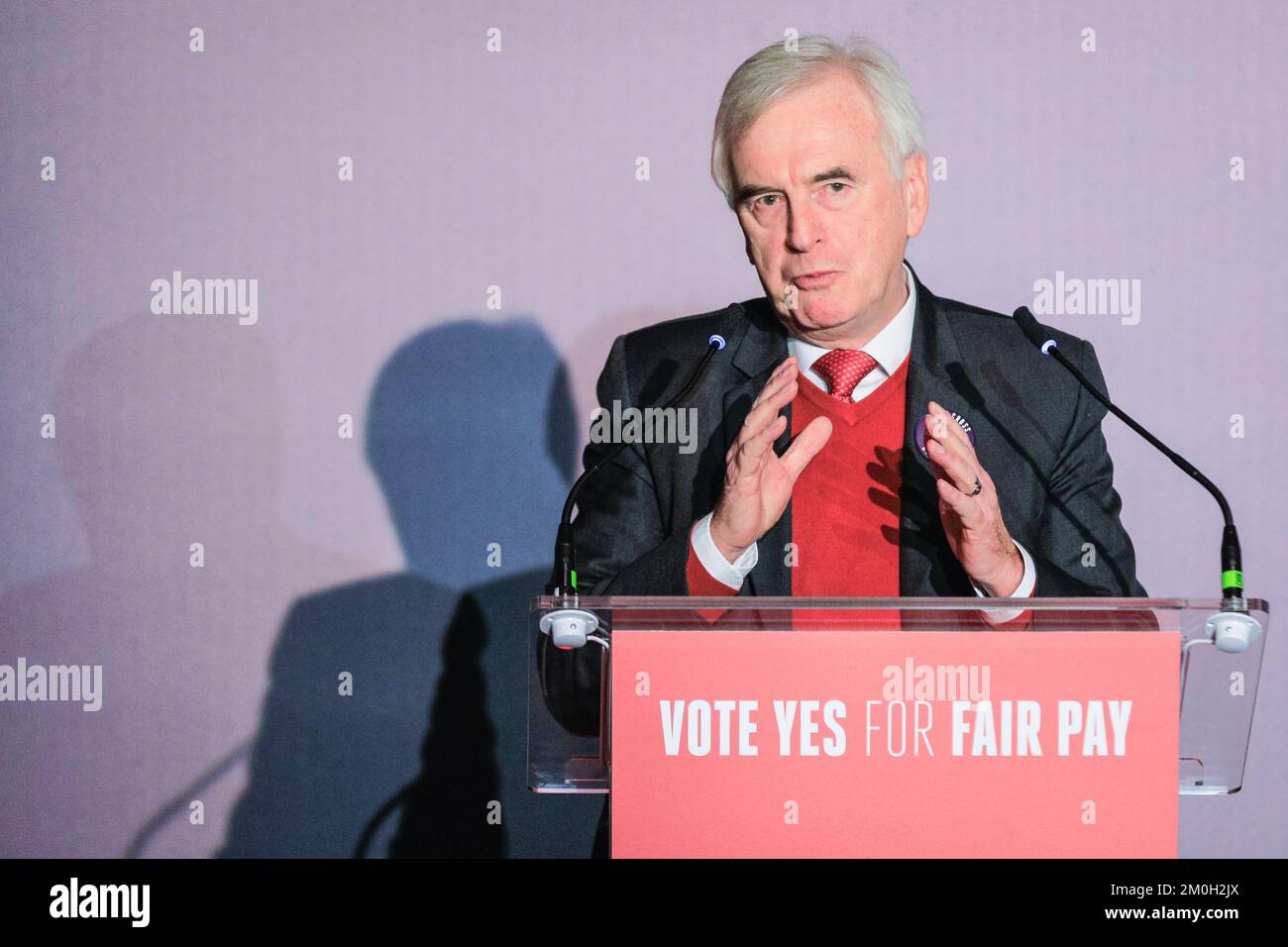 London, UK. 06th Dec, 2022. John McDonnell, Labour MP and former Labour ...