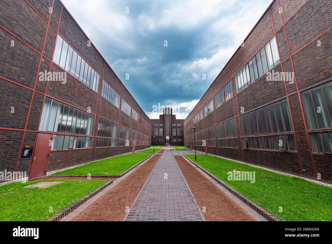 Administrative buildings in the Unesco world heritage site Zollverein ...