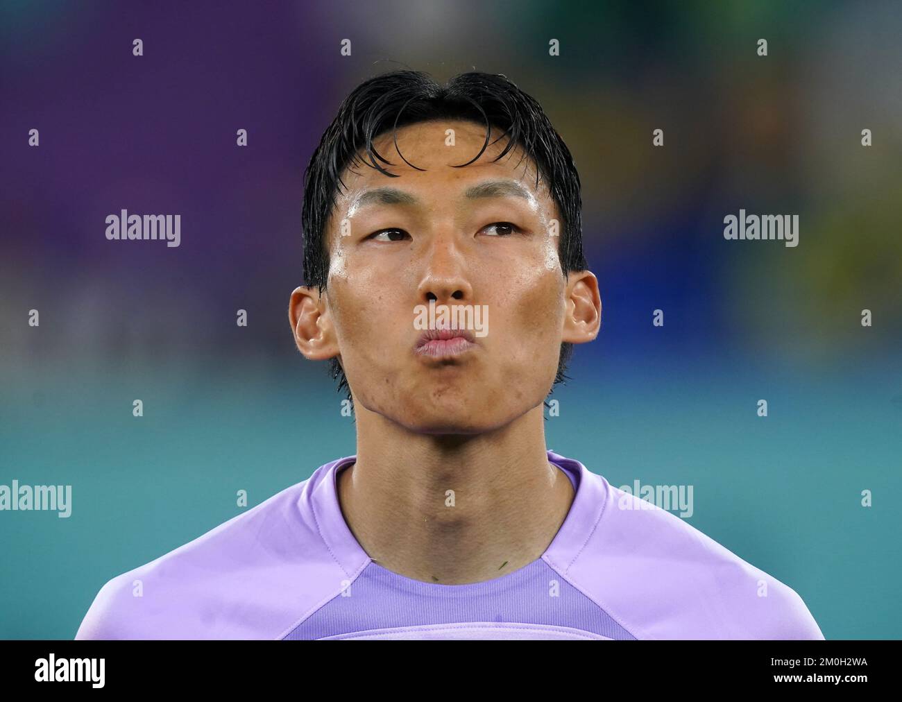 South Korea goalkeeper Kim Seung-gyu during the FIFA World Cup Round of ...