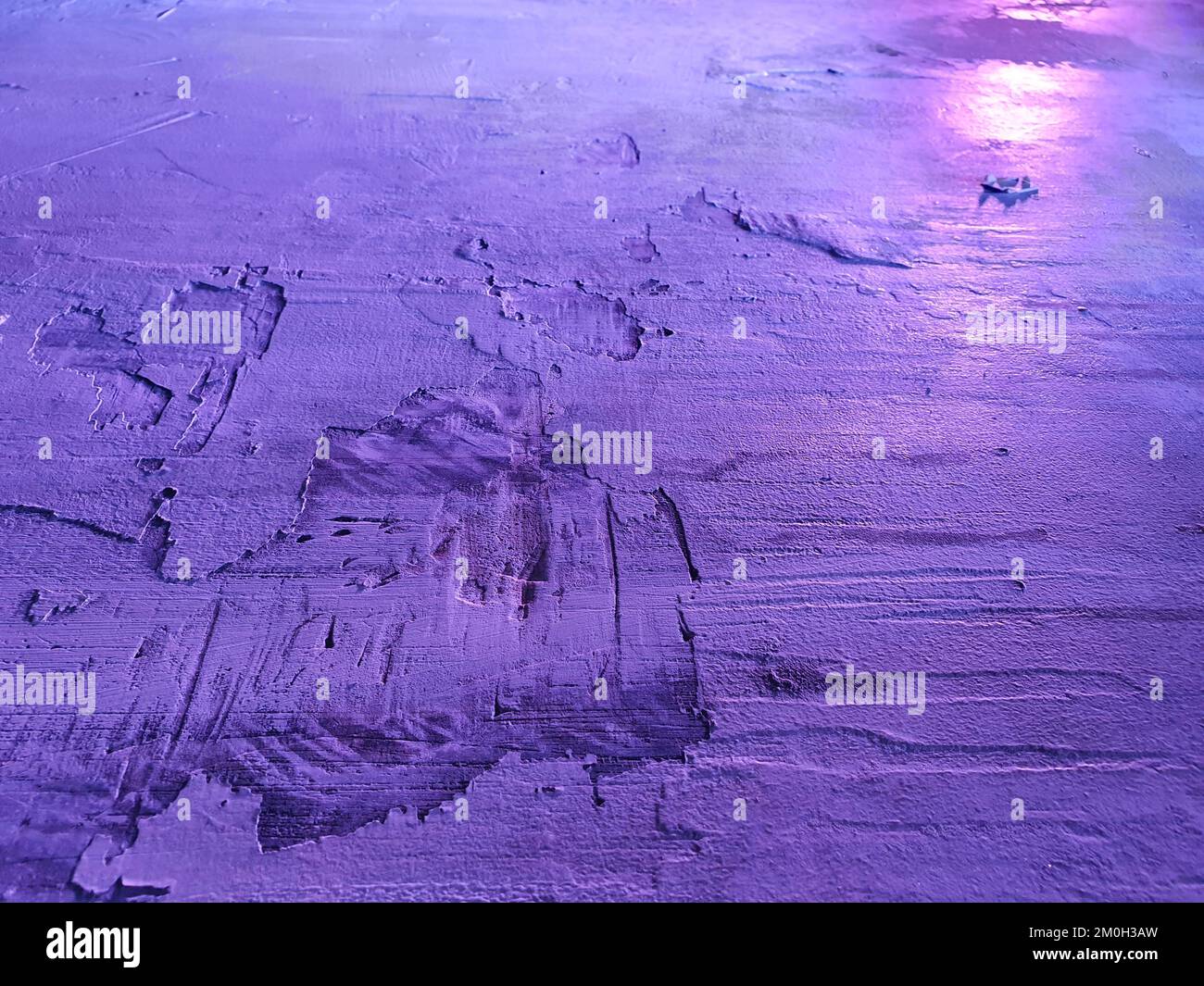Texture of rough purple stucco background. Blurred product background ...