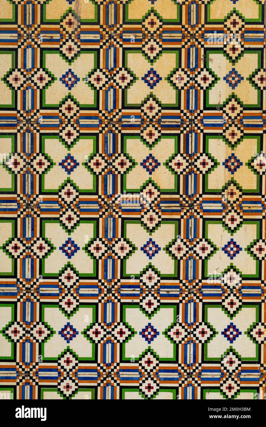 Traditional portuguese tile Azulejo wall Stock Photo - Alamy