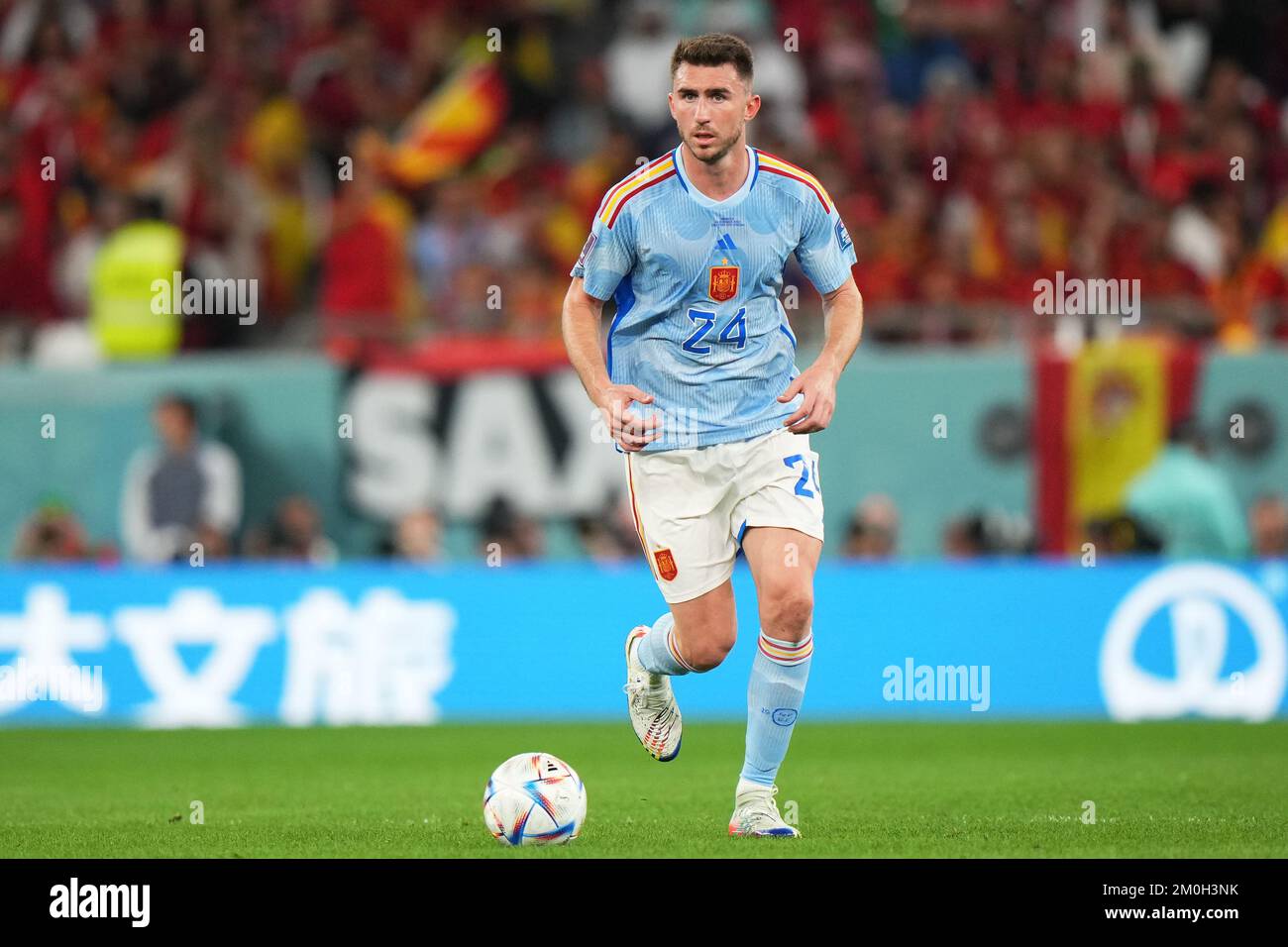 Aymeric Laporte of Spain during the FIFA World Cup Qatar 2022 match ...