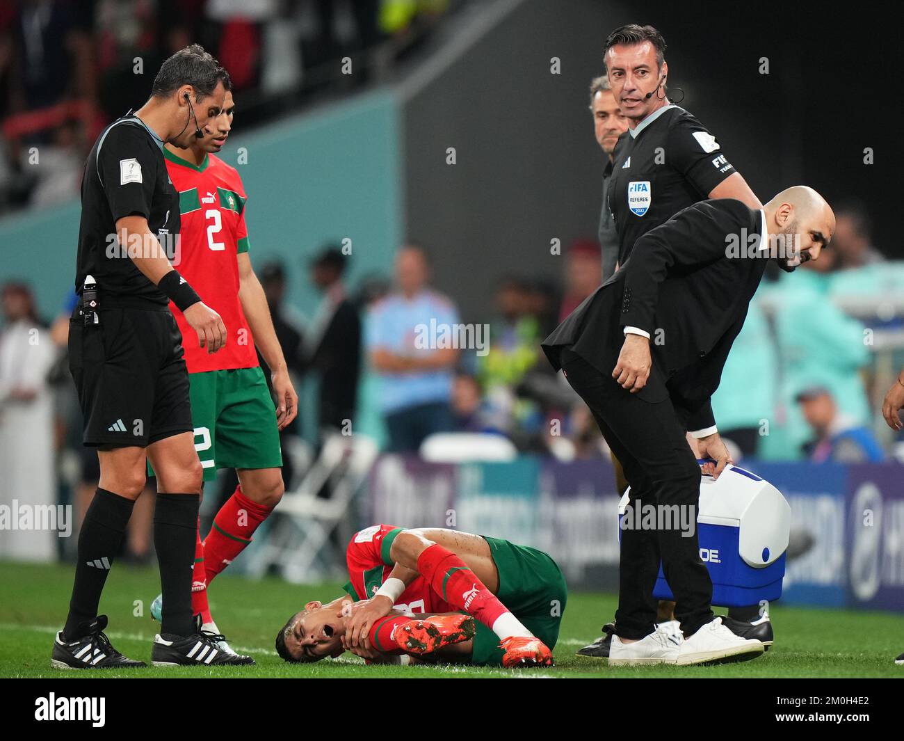Azzedine Ounahi of Morocco Stock Photo - Alamy
