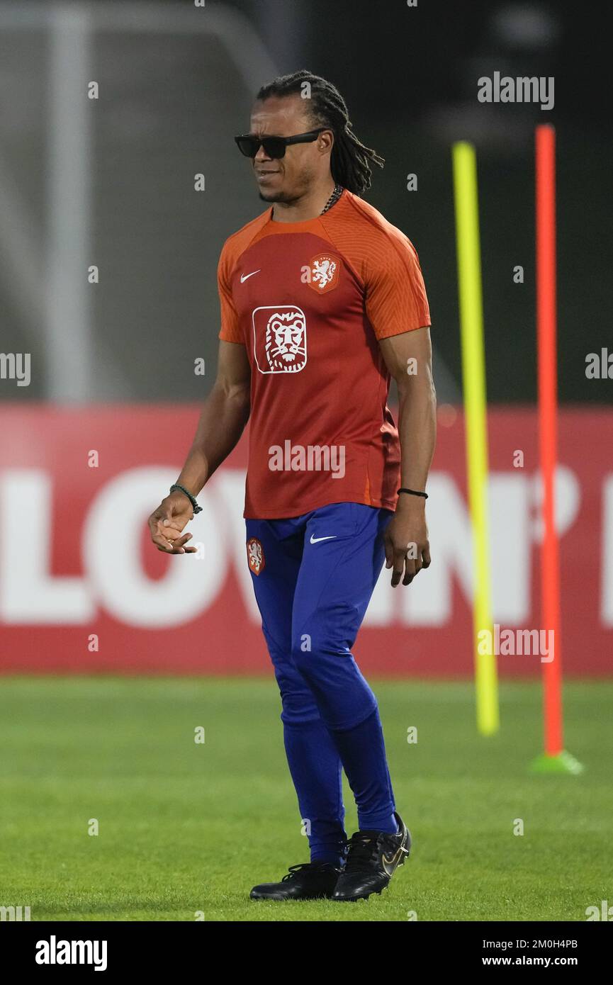 DOHA, 06-12-2022, Stadium, Netherlands in Qatar. 06-12-2022 Training ...