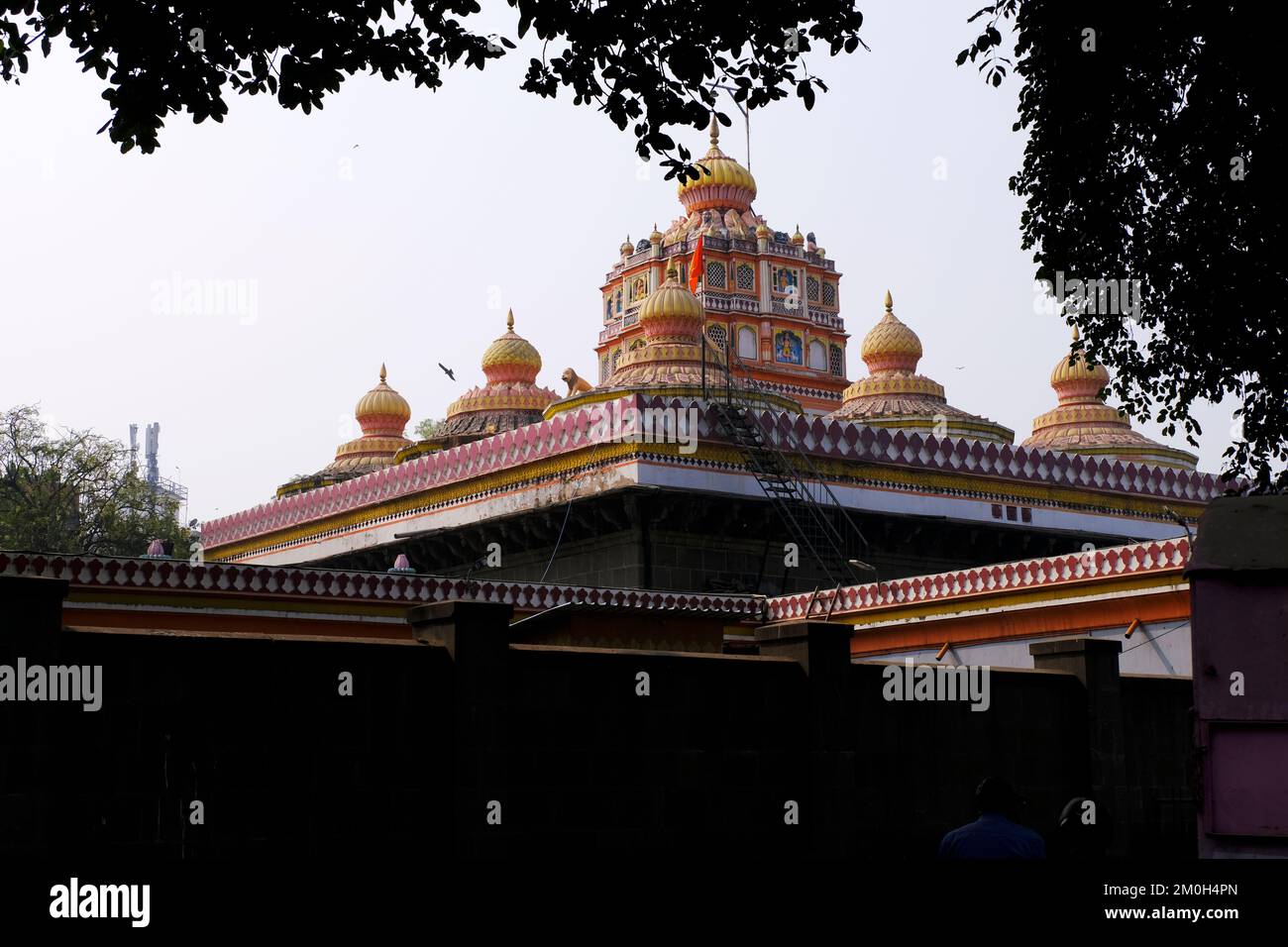 06 December 2022, Pune, India, The Omkareshwar temple of Pune was ...