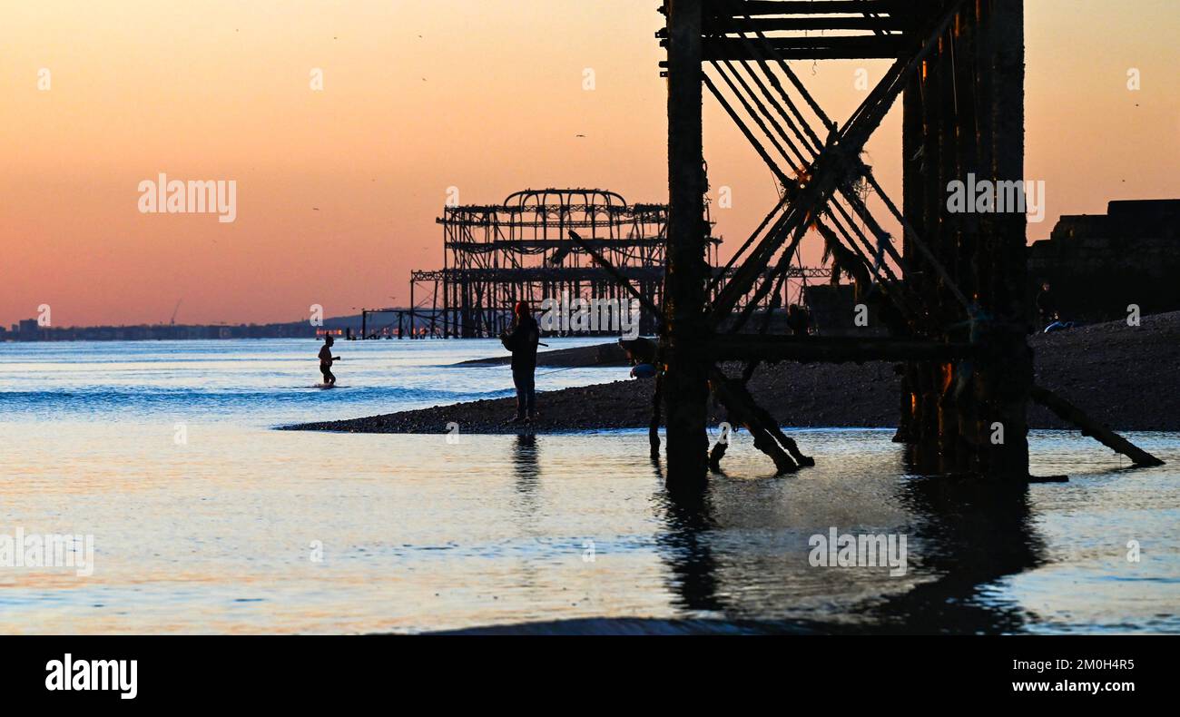 Britain england english uk british sussex 2022 brighton winter hi-res ...