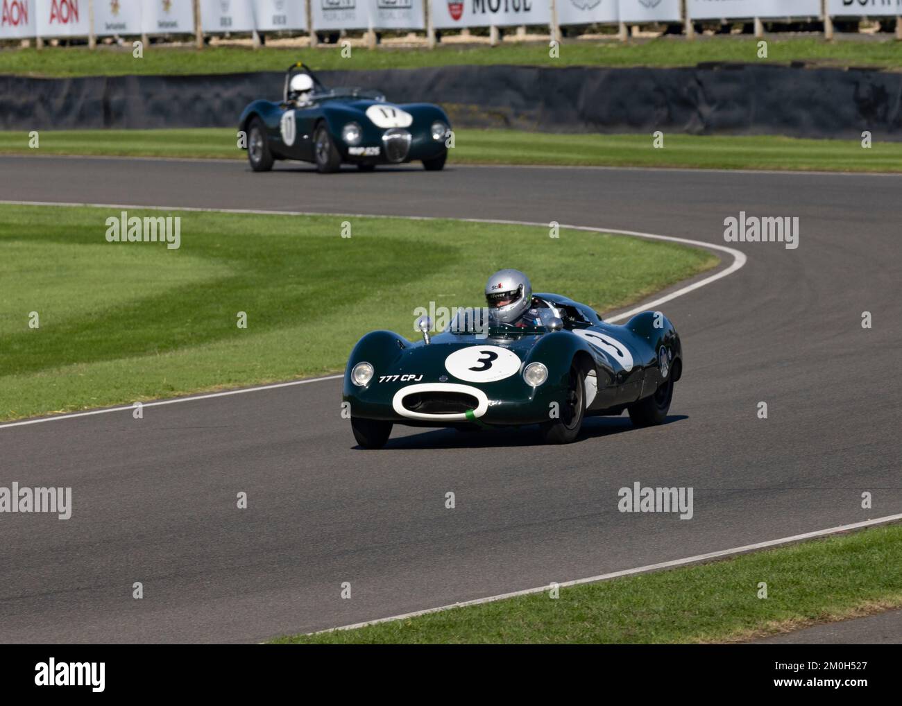 A 1955 Cooper ClimaxT39 "Bobtail" at the 2022 Goodwood Revival Stock ...