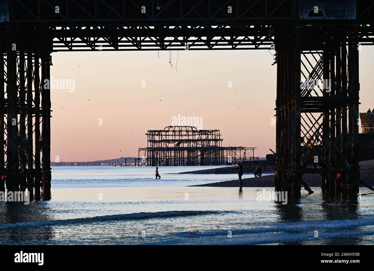 Britain england english uk british sussex 2022 brighton winter hi-res ...