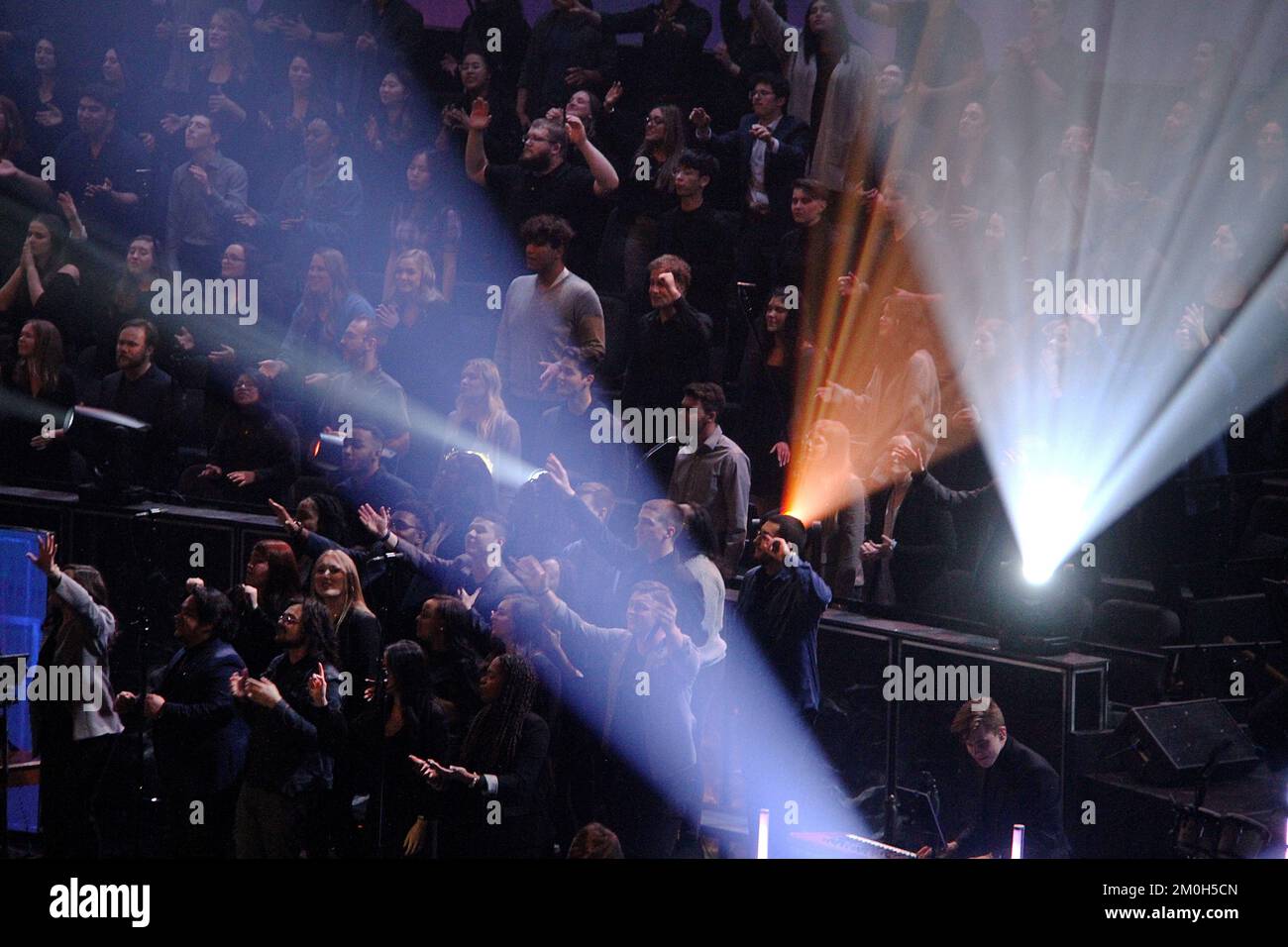 Worship at Thomas Road Baptist Church in Lynchburg, VA, USA Stock Photo ...