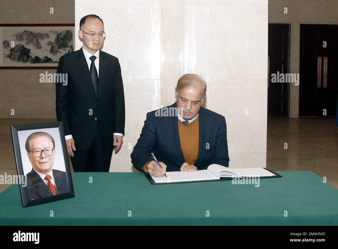 Beijing, Pakistan. 1st Dec, 2022. Pakistani Prime Minister Shehbaz ...