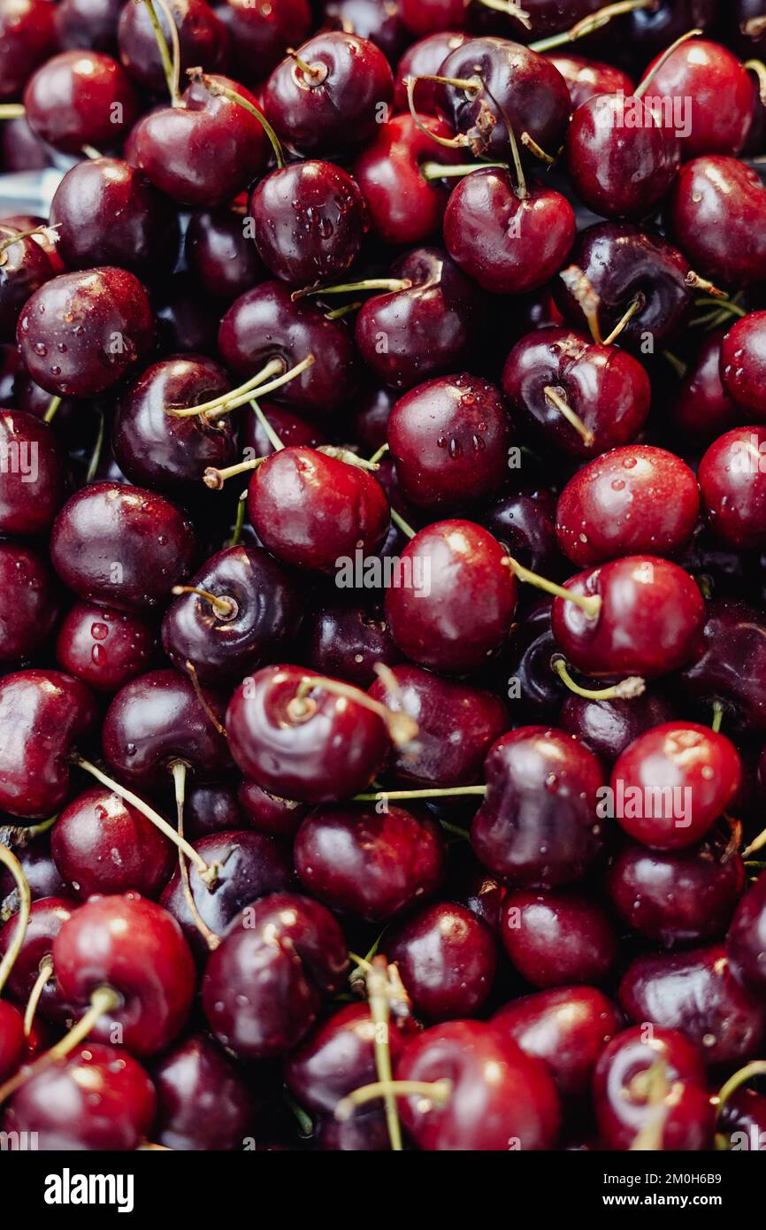 Fruits cherries vegetables green hi-res stock photography and images ...