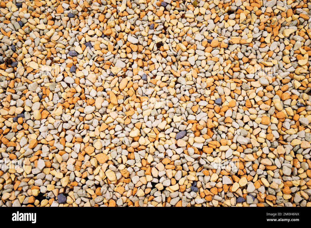 yellow white gravel, fine natural stone, background texture Stock Photo ...