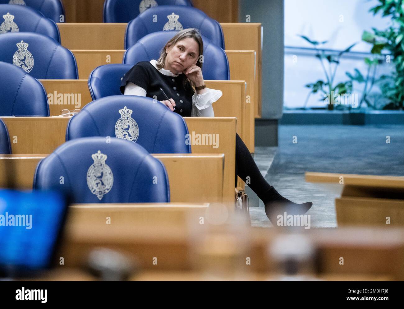 THE HAGUE - Laura Bromet (Groenlinks), during a debate on the ...