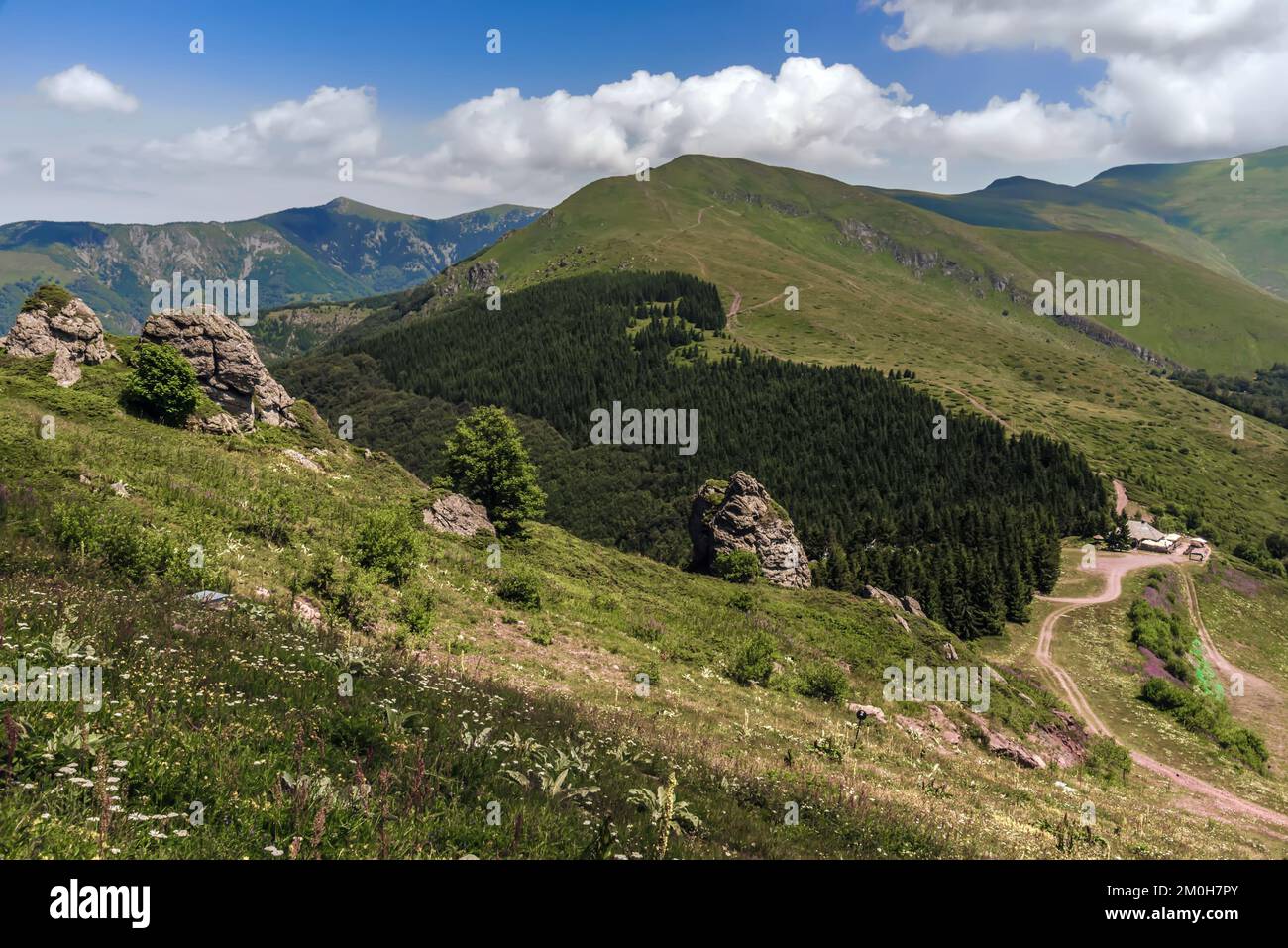 Mountain landscape in Old Mountain National park Stock Photo - Alamy