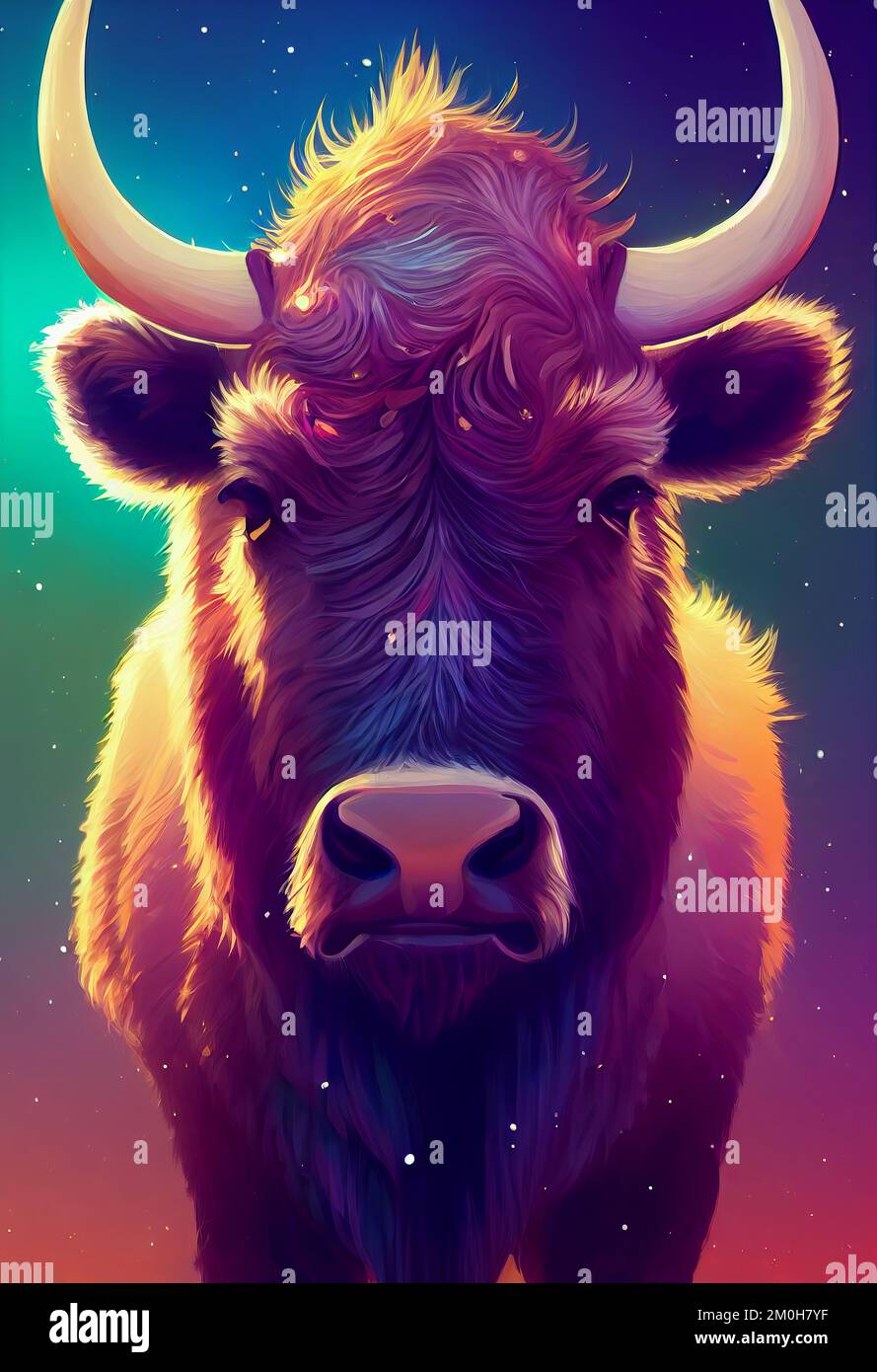 America bison predator hi-res stock photography and images - Alamy