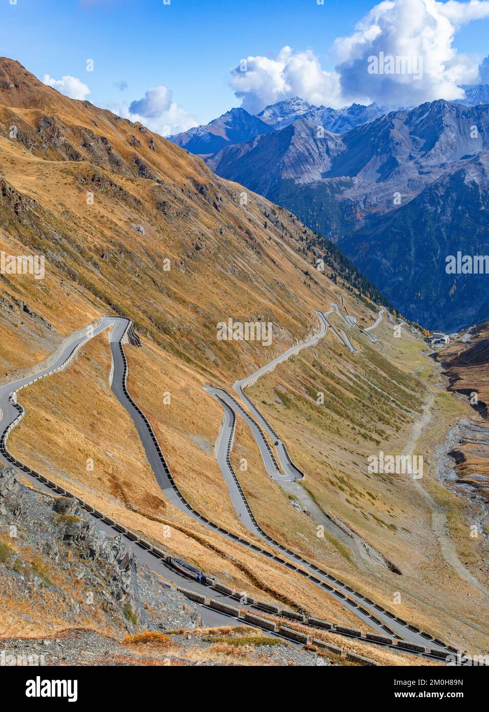Italy, Lombardy and Trentino Alto Adige regions, Bormio, Stelvio ...