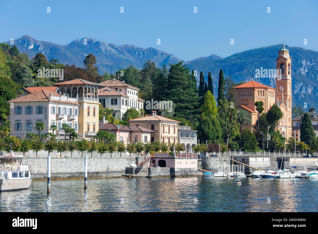 Italy,Lombardy, Tremezzo village, Como lake Stock Photo - Alamy