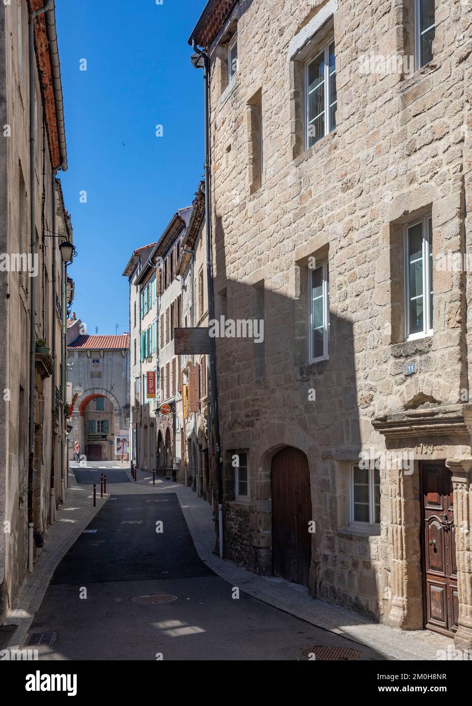 France, Lozere, Langogne Stock Photo - Alamy