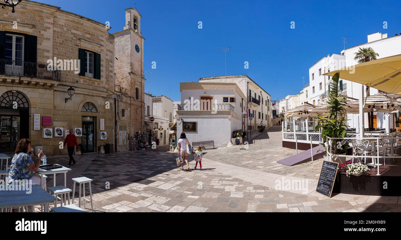 Italy, Apulia, Otranto, city streets Stock Photo - Alamy