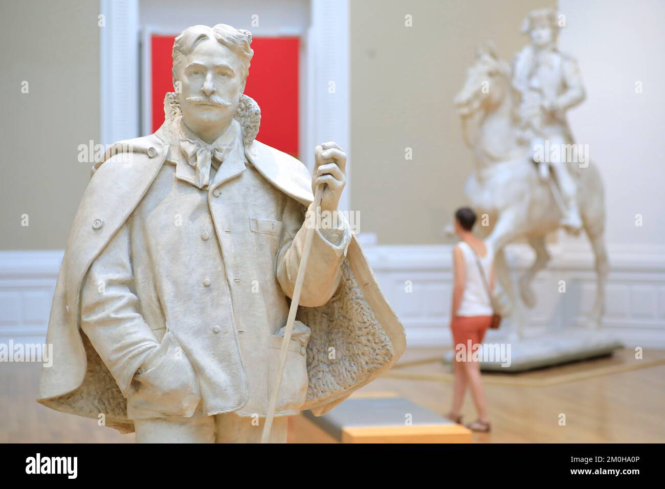 France, Loire Atlantique, Nantes, Nantes Museum of Arts, sculpture by ...