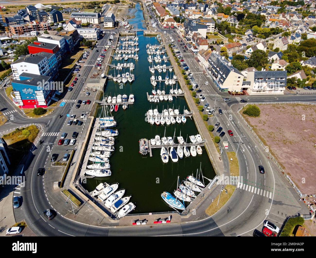 France, Calvados, Cote Nacre (pearl coast), Courseulles sur Mer, the ...