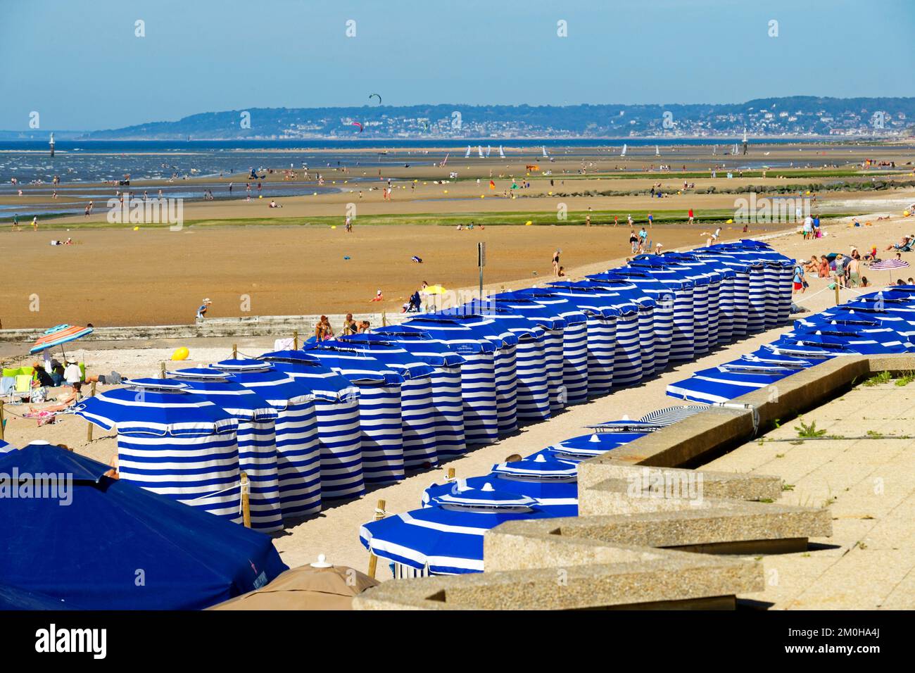 France, Calvados, Pays d'Auge, the cote Fleurie (Flowered coast ...