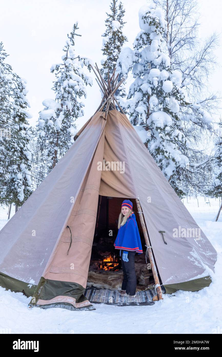 Sami woman hi-res stock photography and images - Alamy