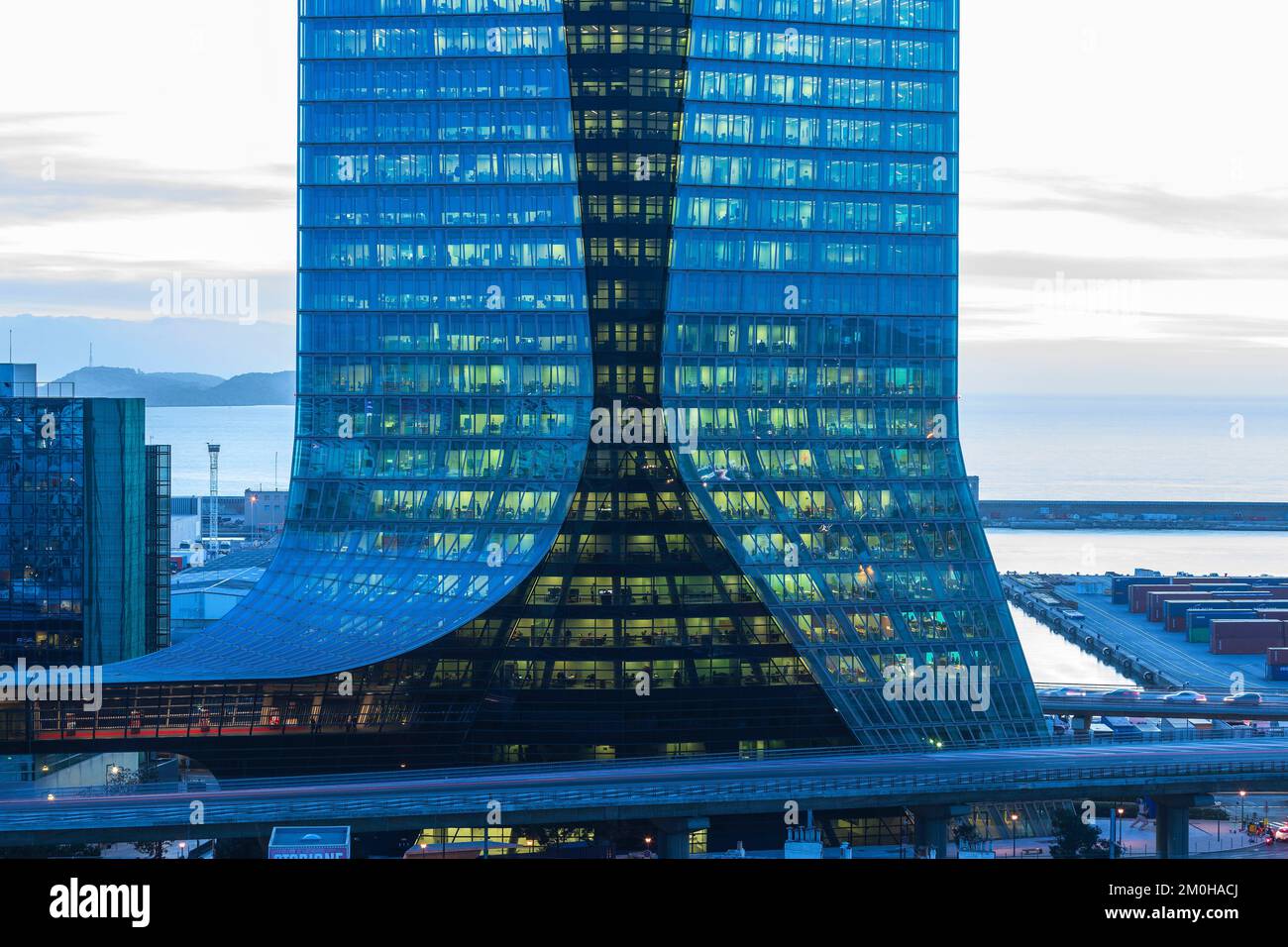 France, Bouches du Rhone, Marseille, Euromediterranean Zone, 2nd ...