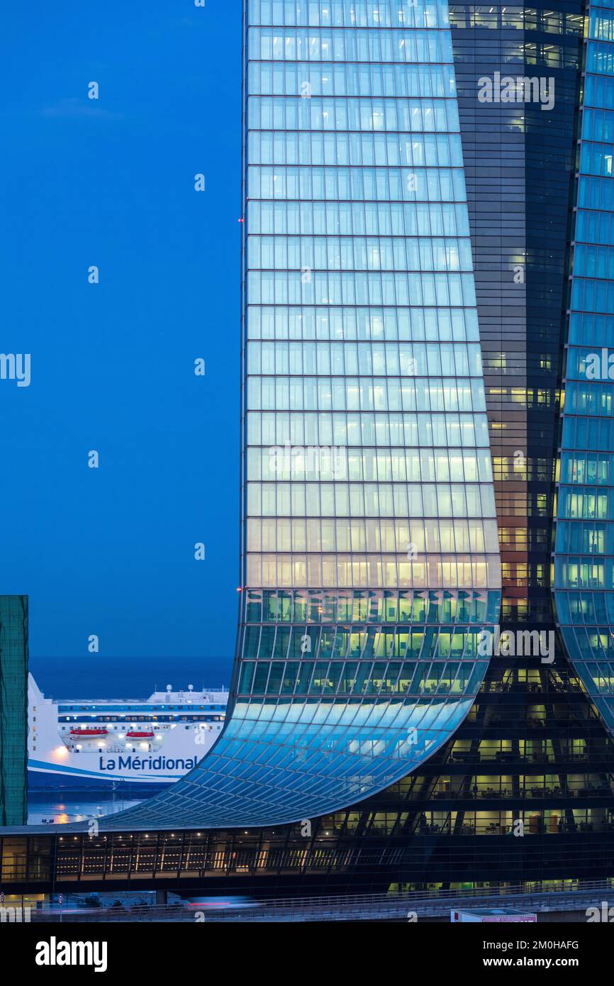 France, Bouches du Rhone, Marseille, Euromediterranean Zone, 2nd ...