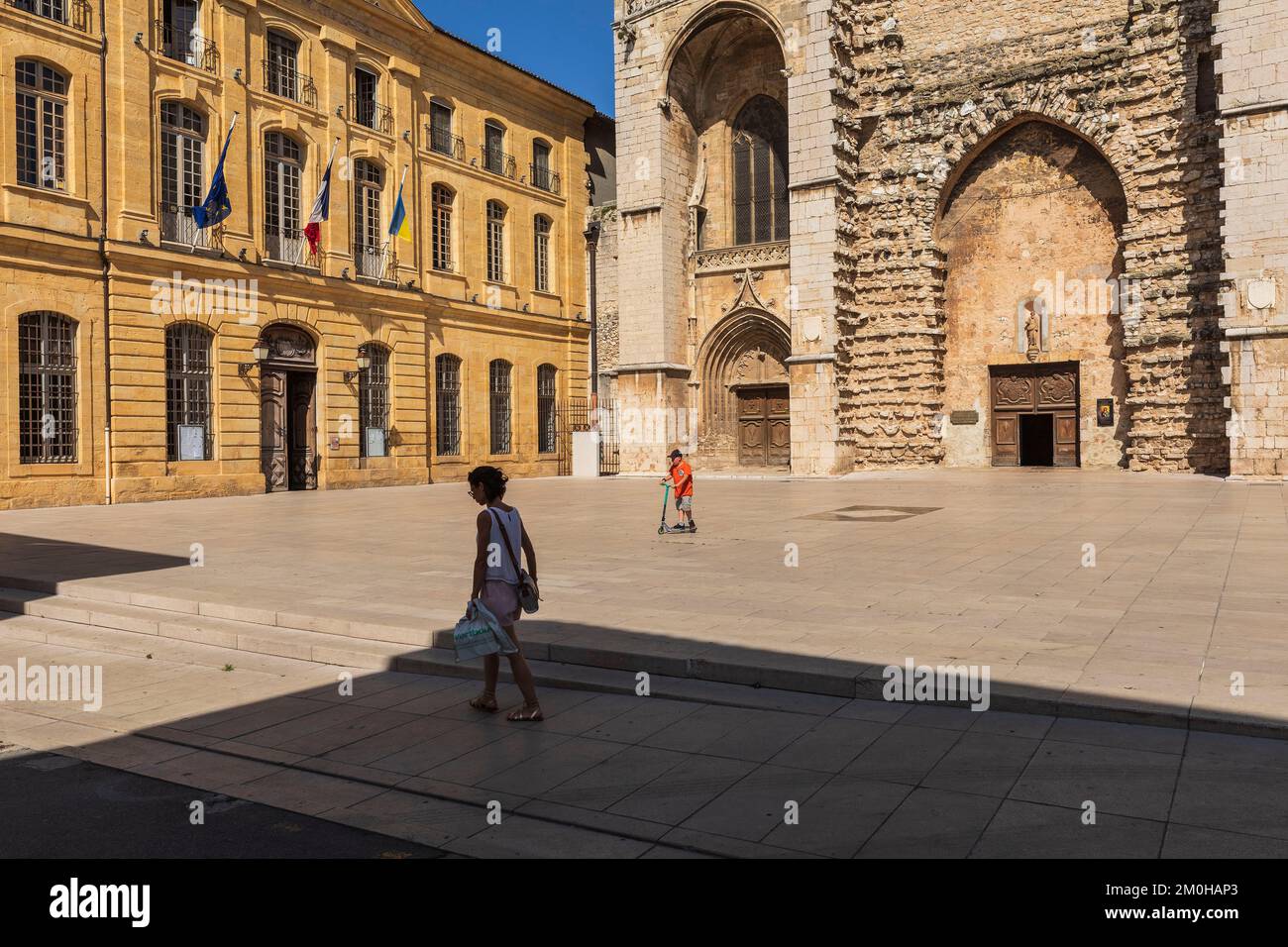 France, Var, Provence Verte, Saint Maximin la Sainte Baume, Basilica of ...