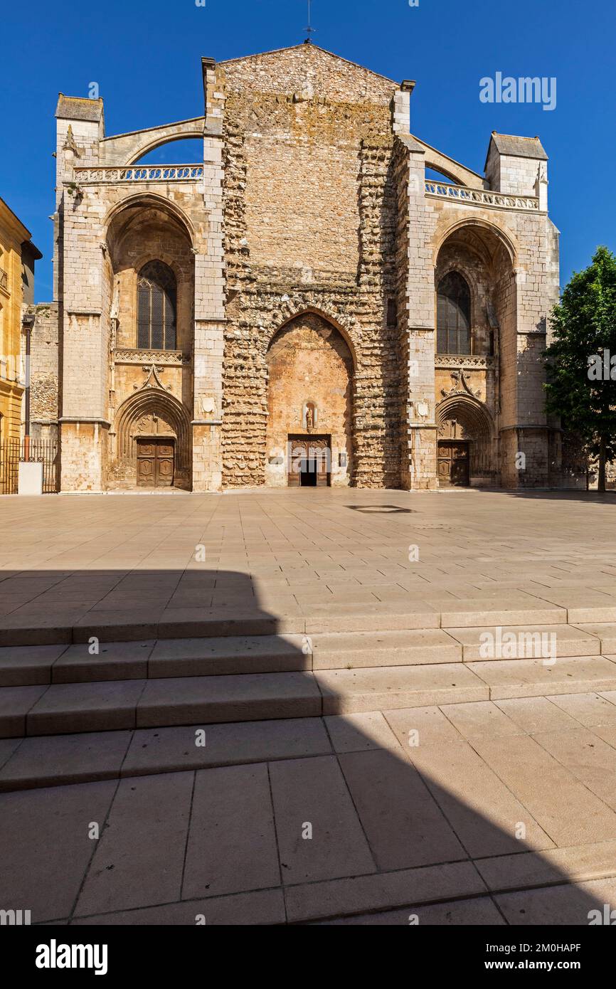 France, Var, Provence Verte, Saint Maximin la Sainte Baume, basilica of ...