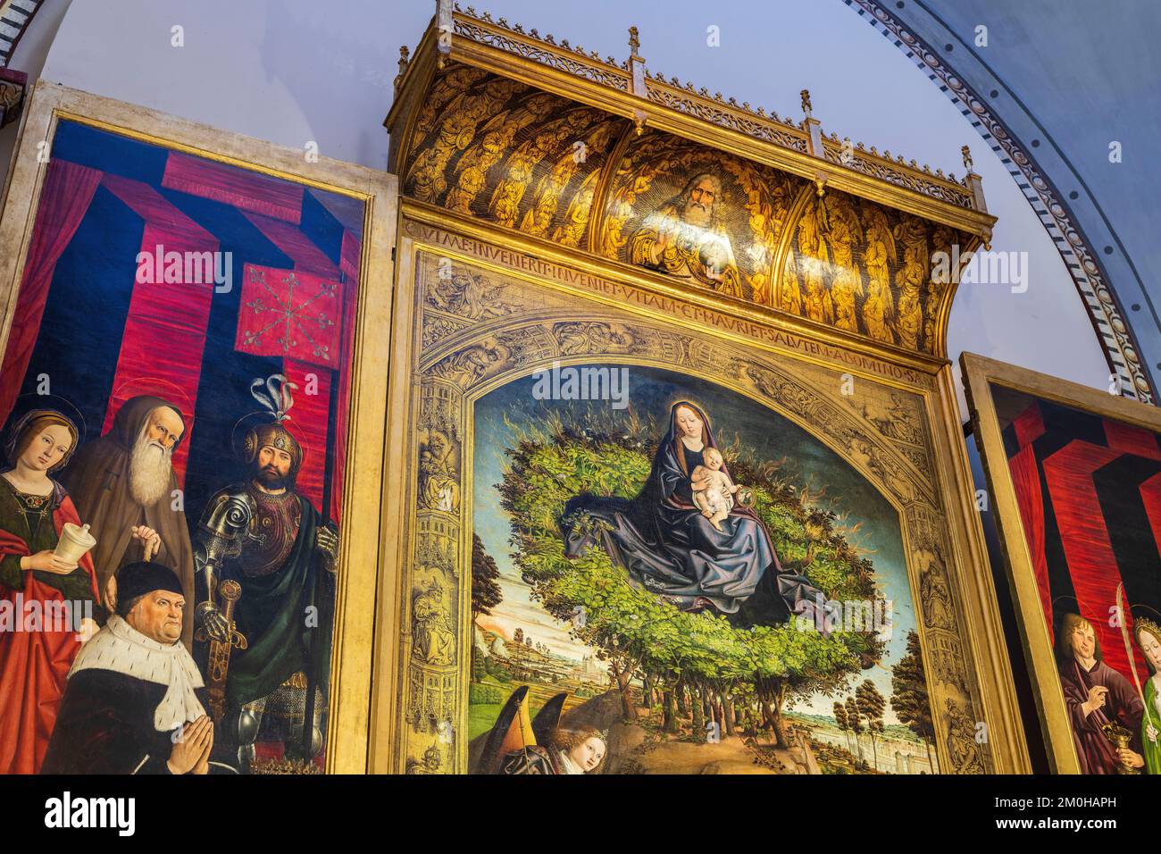 France, Bouches du Rhone, Aix en Provence, Saint Sauveur Cathedral ...