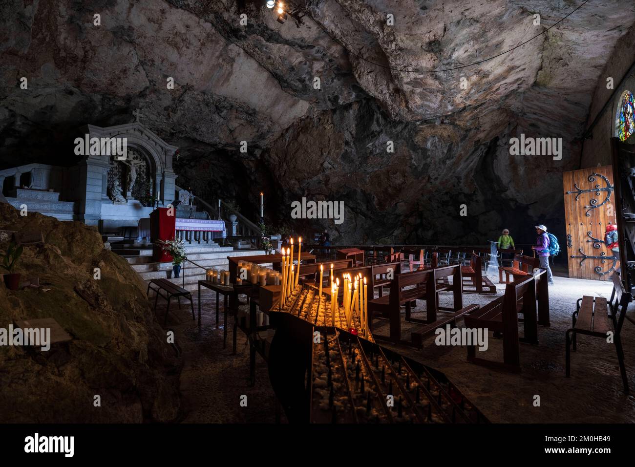 France, Var, Provence Verte, Massif of La Sainte Baume, Plan d'Aups ...
