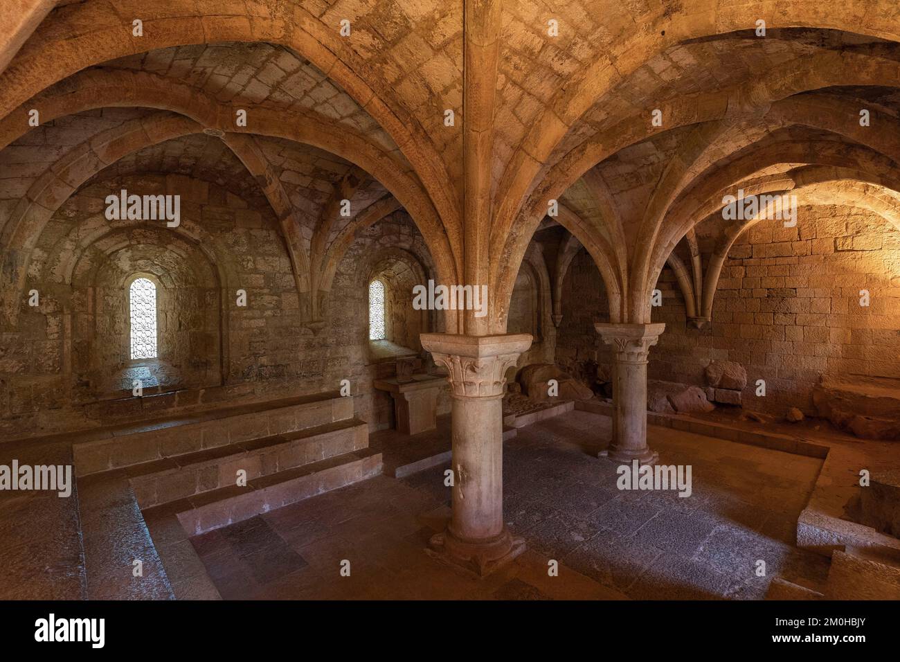France, Var, Le Thoronet, Thoronet Abbey (12th century), listed as a ...
