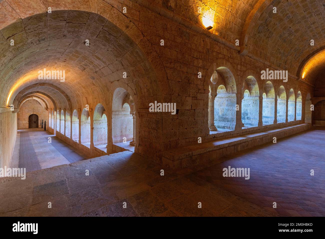 France, Var, Le Thoronet, Thoronet Abbey (12th century), listed as a ...
