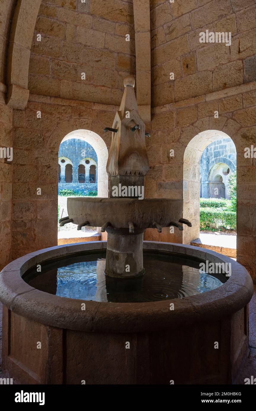 France, Var, Le Thoronet, Thoronet Abbey (12th century), listed as a ...
