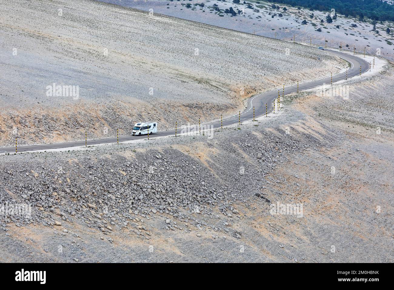 France, Vaucluse, Mont Ventoux Regional Natural Park, Bedoin ...