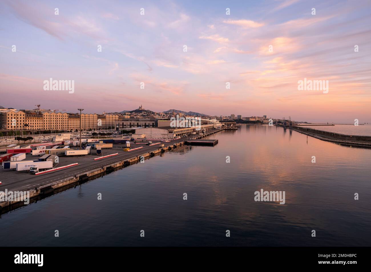 France, Bouches du Rhone, Marseille, Grand Port Maritime, 2nd district ...