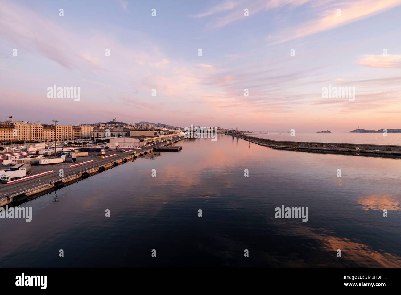 France, Bouches du Rhone, Marseille, Grand Port Maritime, 2nd district ...