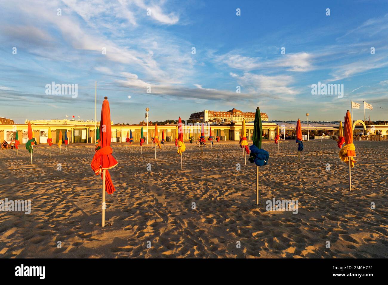 France, Calvados, Pays d' Auge, Deauville, Cote Fleurie (flowered coast ...