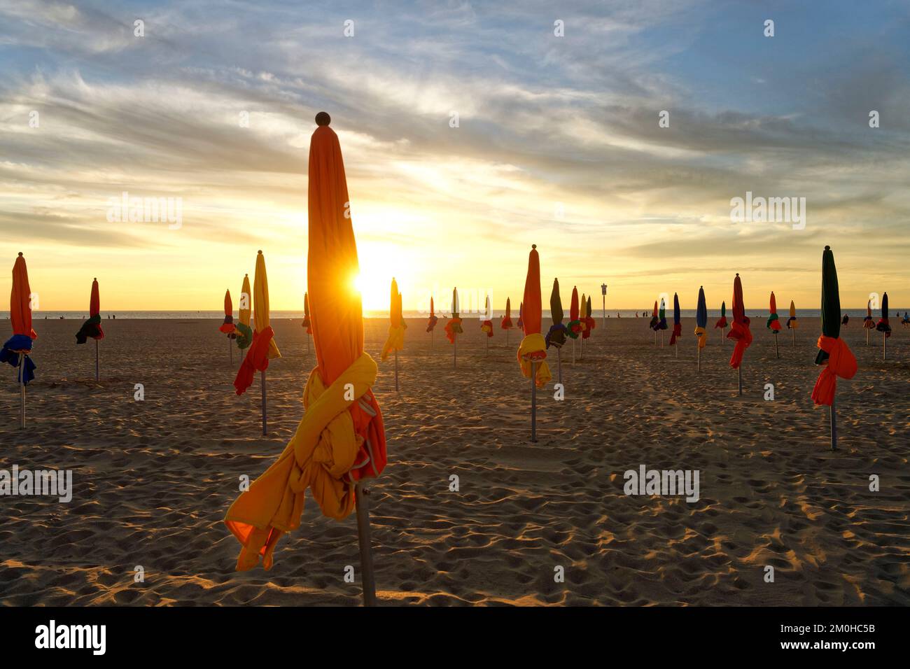 France, Calvados, Pays d' Auge, Deauville, Cote Fleurie (flowered coast ...
