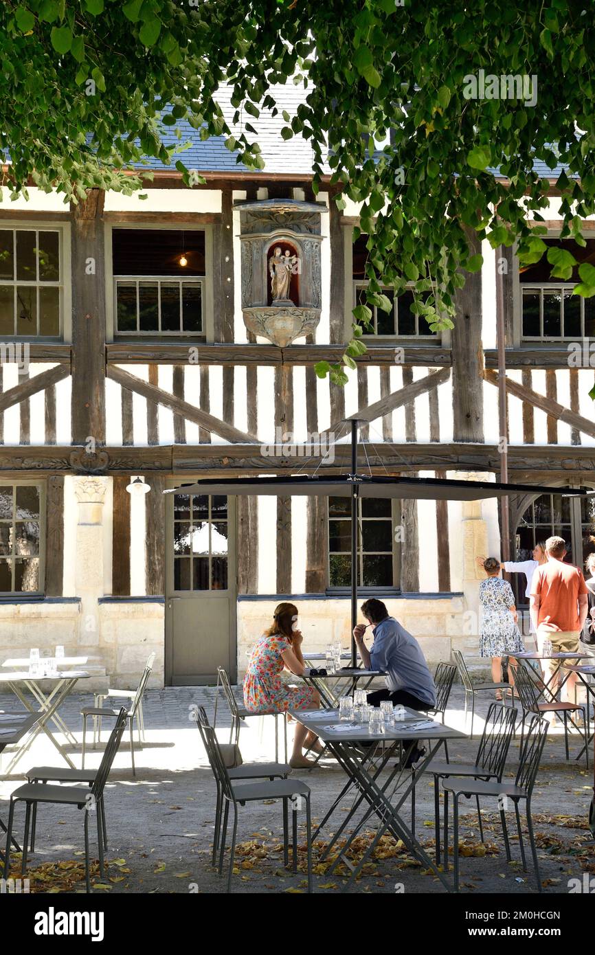 France, Seine Maritime, Rouen, Aitre Saint Maclou, former ossuary built ...
