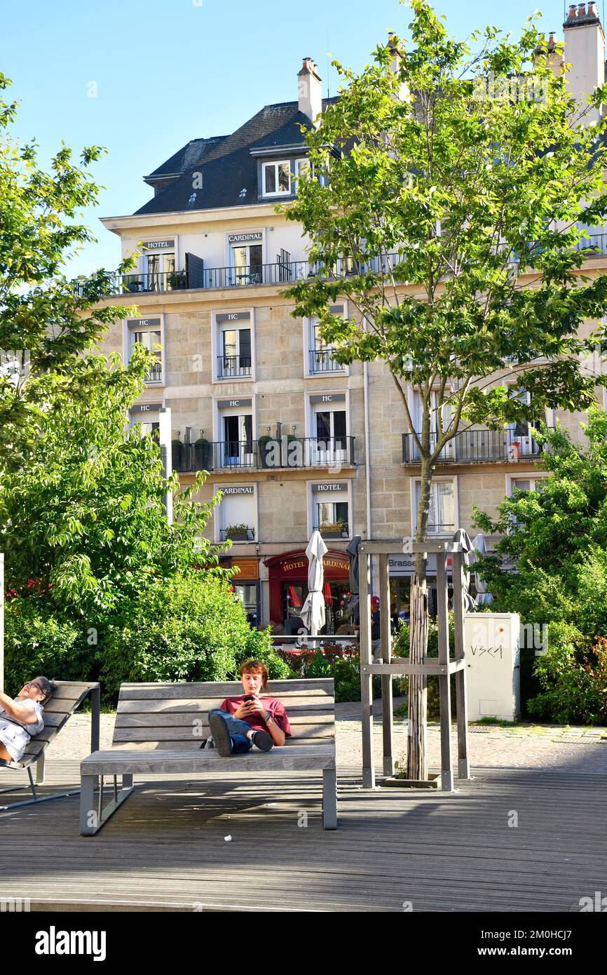 France, Seine Maritime, Rouen, place de la Cathedrale (Cathedral square ...